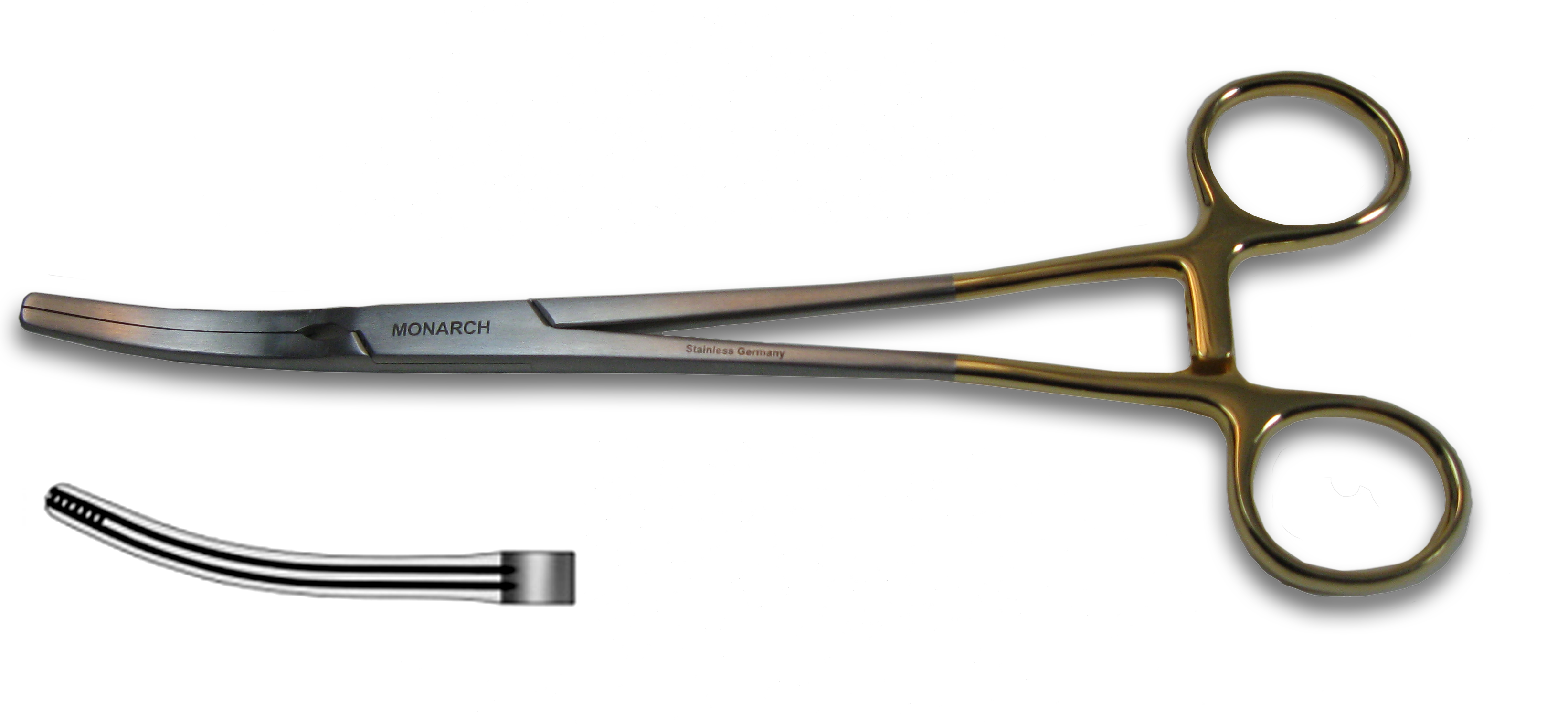 Z-Clamp Hysterectomy Forceps, Slight Curve 12" – Monarch Medical Products